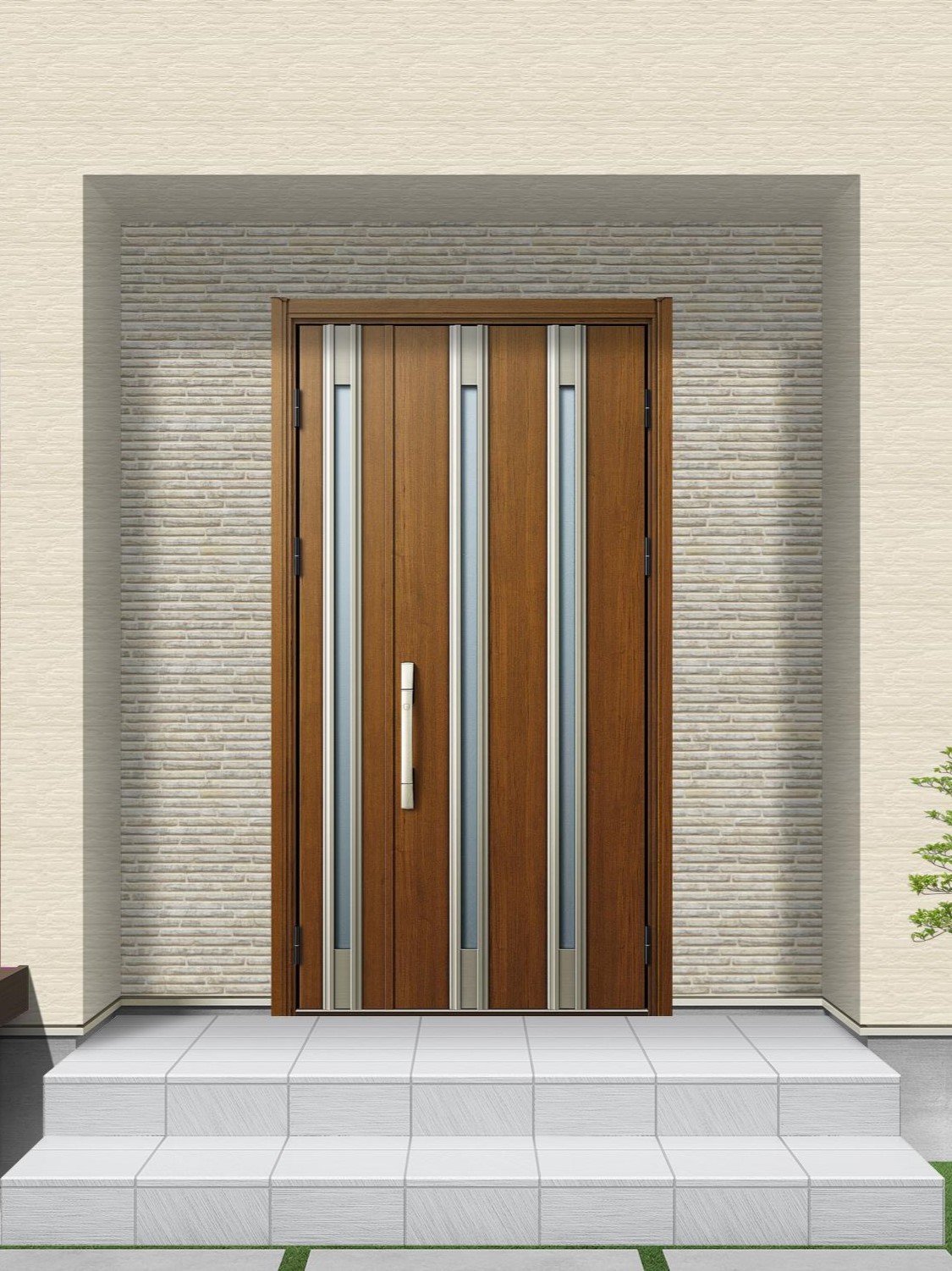 越生町の皆さま、玄関リフオーム（カバー工法）は見栄えも変わる玄関枠「見付幅」も考えましょう